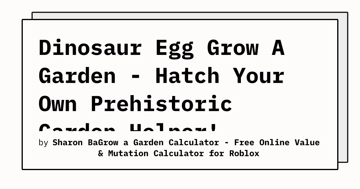 Dinosaur Egg Grow A Garden - Hatch Your Own Prehistoric Garden Helper ...